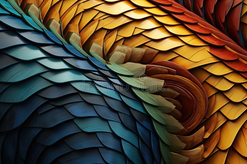 Symbolic Woven Patterns on an Abstract Surface Stock Illustration ...