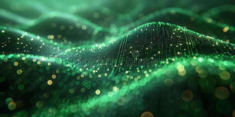 Symbolism of Green Code on a Black Screen: Exploring Technology ...