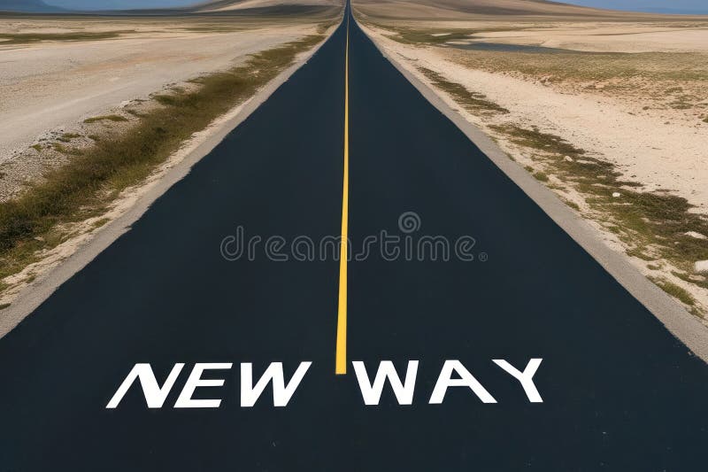 The Symbolism of a New Way, Visualized As a Light Road Path ...