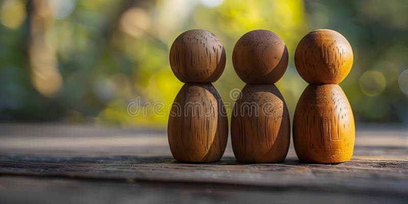 Symbolism of Wooden Figures: Representing Teamwork and Networking in a ...