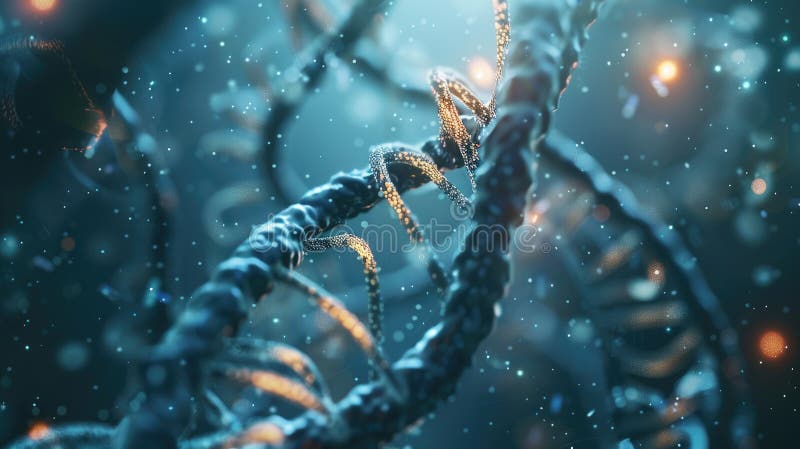 Symbolizing Biotechnological Advancements and Human Genomic Exploration ...