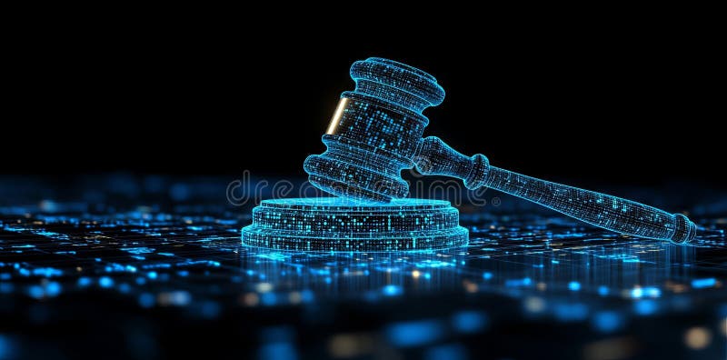 Symbolizing Cybersecurity Law Enforcement, the Digital Gavel Embodies ...