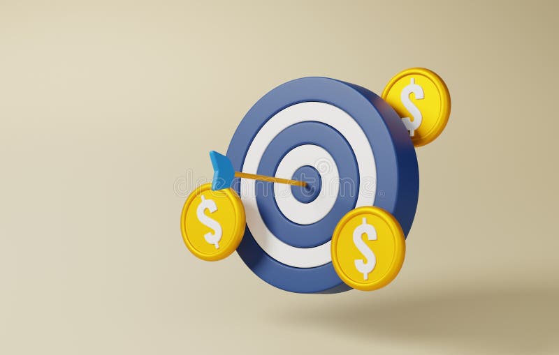 Symbolizing Precision and Achievement, Dart Hitting Target Icon for ...