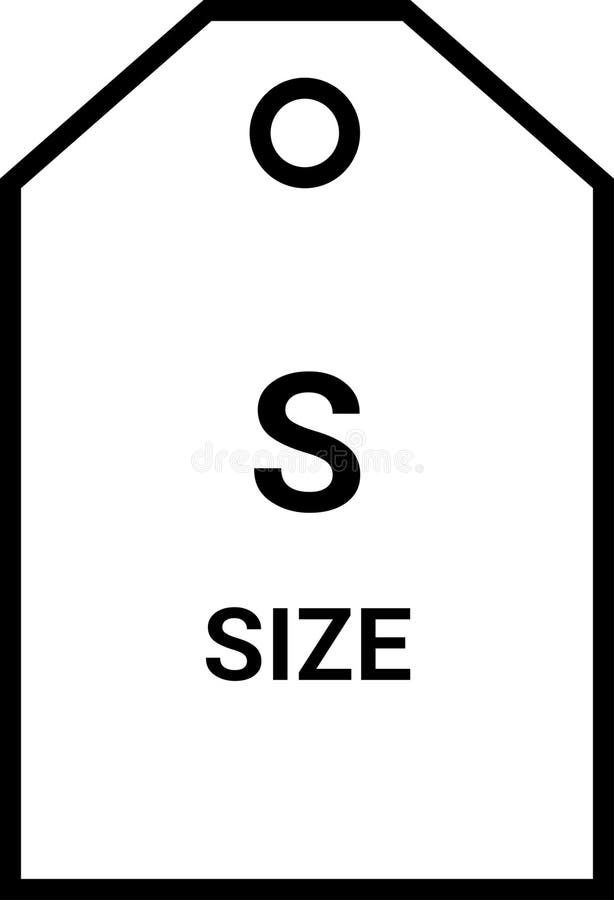 Symbols of Clothing Size Icon Stock Vector - Illustration of symbol ...