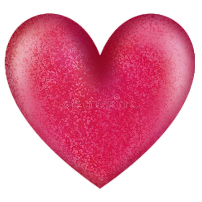 Heart Shape that Represents Love Stock Illustration - Illustration of ...