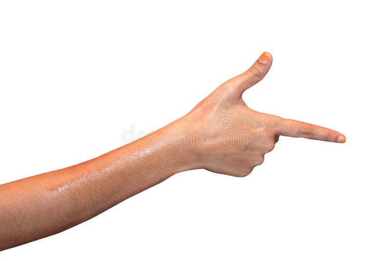 Symbols of Hand,hend Different Indications Image Stock Photo - Image of ...