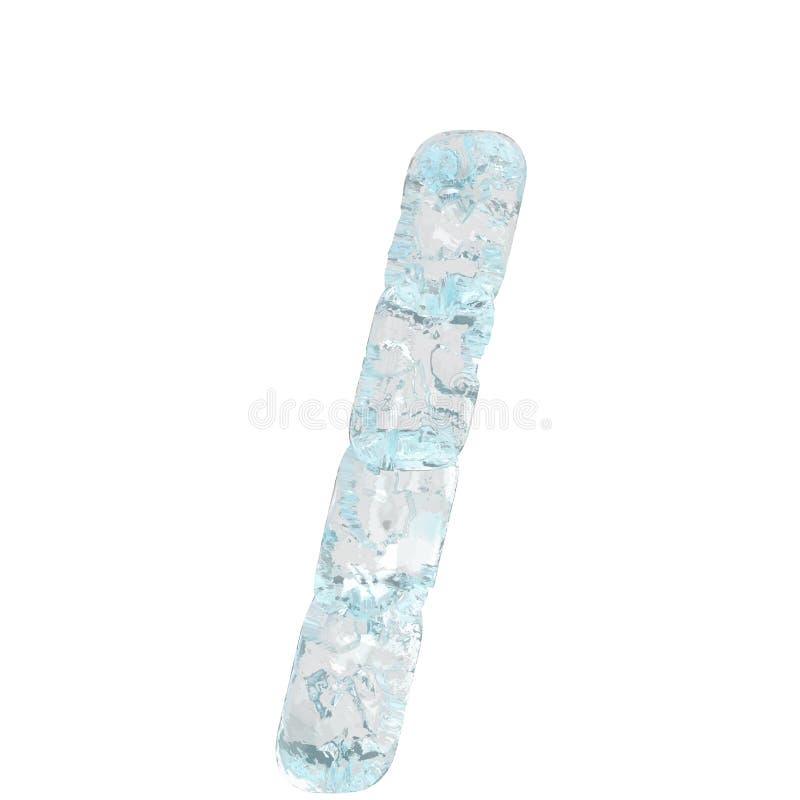 Symbols Made of Ice. Symbol Stock Vector - Illustration of word ...