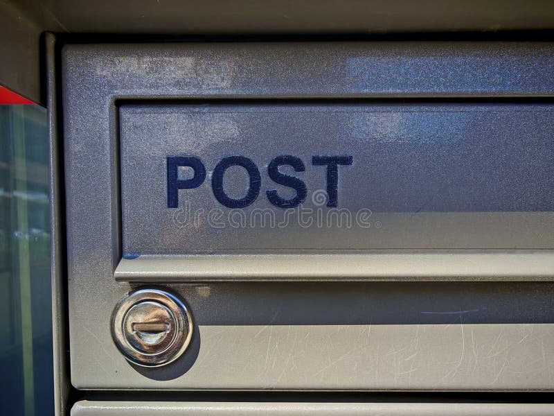 Symbols for Postal Services,parcel and Letters Stock Photo - Image of ...