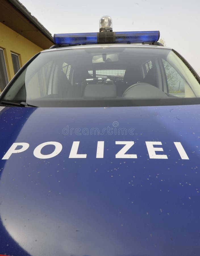 Symbols and Signs of the Police Force of Austria Stock Image - Image of ...