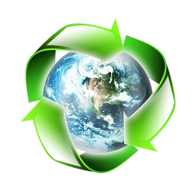 Symbool van het milieu stock illustratie. Illustration of geïsoleerd ...