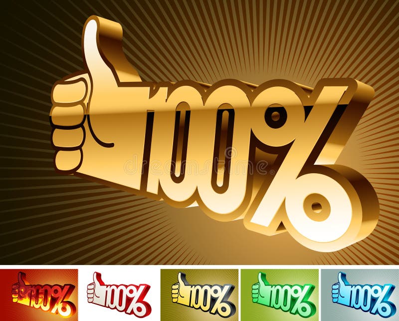 Symbool Van Korting of Bonus Op Gestileerde Hand 10% Vector Illustratie ...