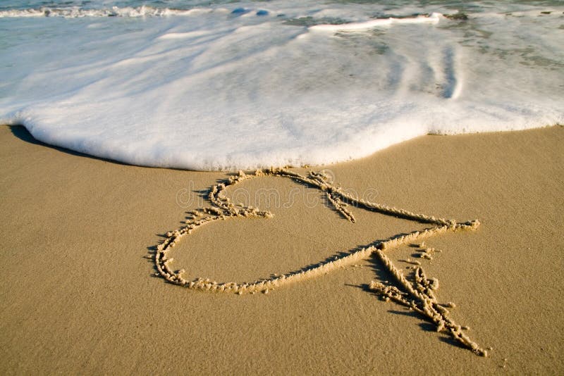 Symbool van liefde stock afbeelding. Image of buiten - 17522319