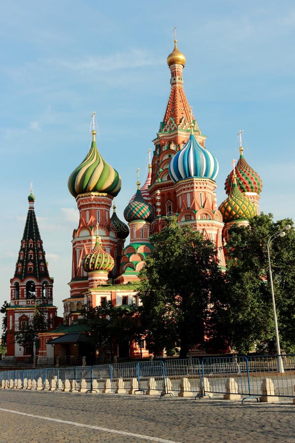 Symbool Van Moskou, Rusland Stock Afbeelding - Image of schoonheid ...