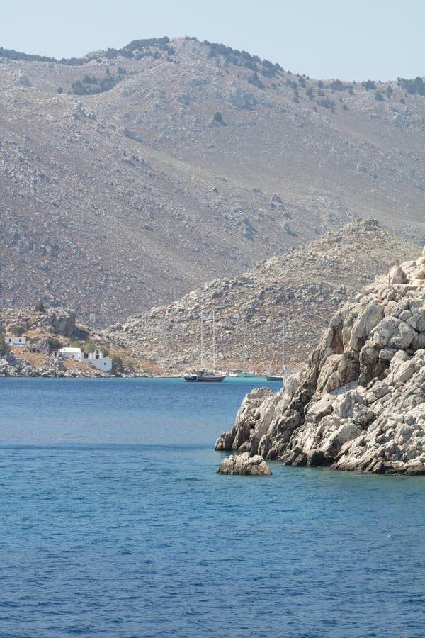 Symi / Simi Island stock photo. Image of nature, ocean - 76795164