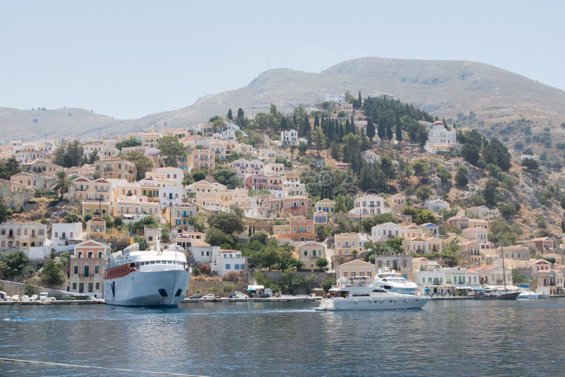 Symi / Simi Island editorial image. Image of greek, greece - 76795395