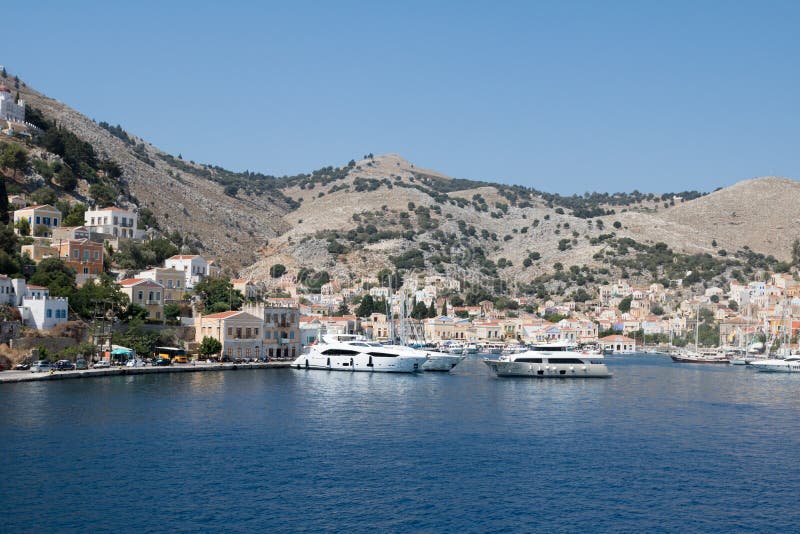 Symi / Simi Island editorial stock photo. Image of house - 76794718