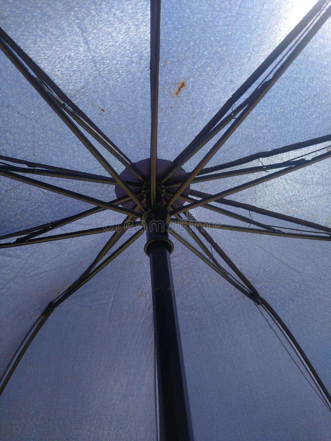 Symmetric Shots Umder an Umbrella Stock Image - Image of symmetry ...