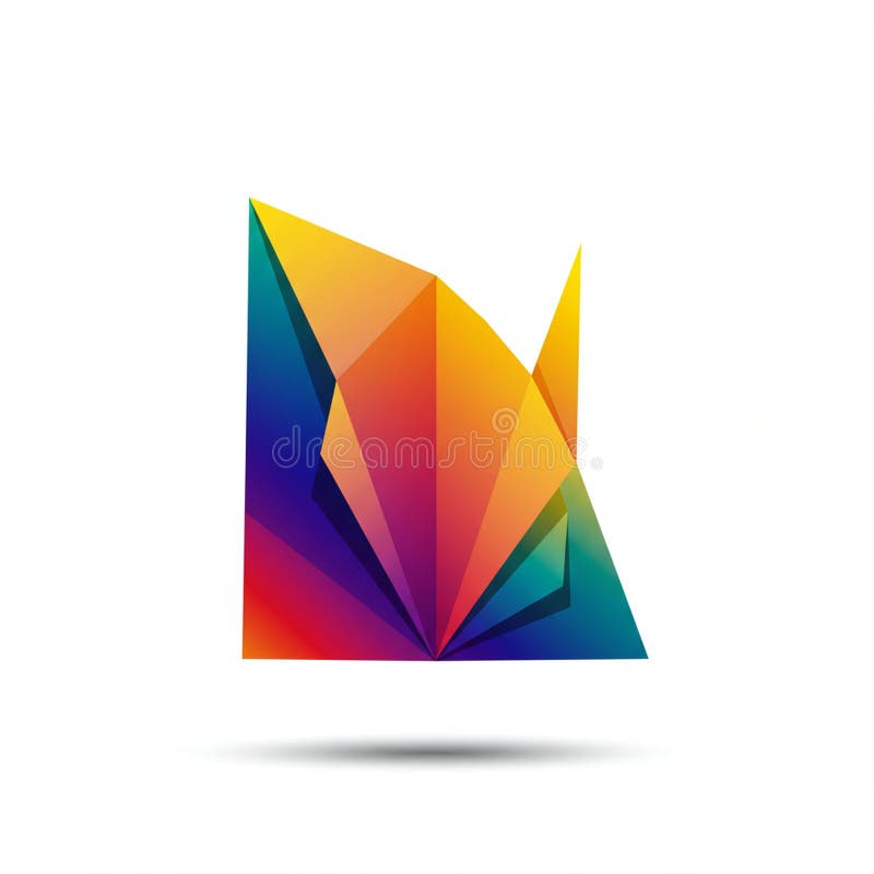 Folded Geometric Shapes Stock Illustrations – 5,872 Folded Geometric ...