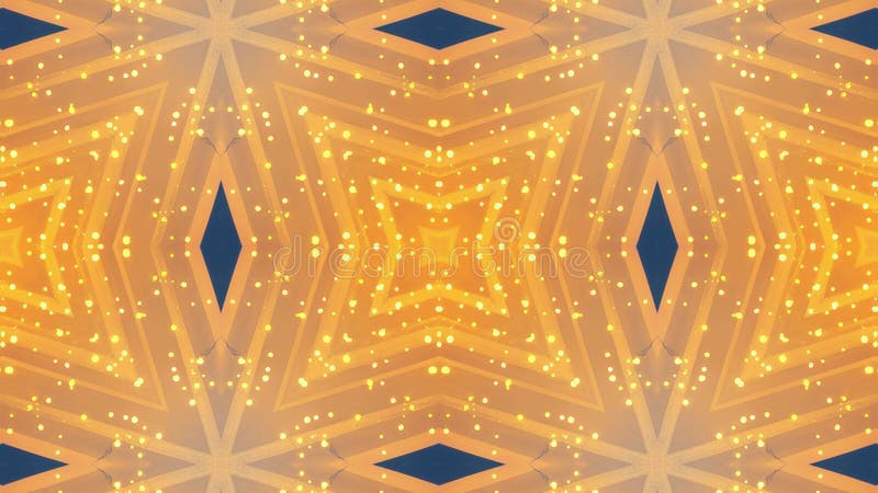 A Symmetrical, Abstract Design Featuring Star Shapes and Soft Glowing ...