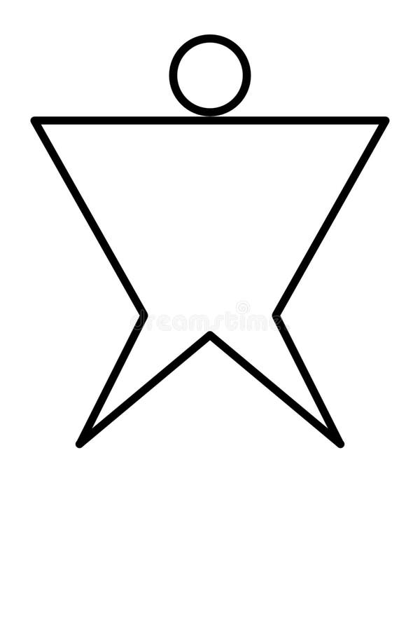 Symmetrical Abstract Human Figure Stock Illustrations – 35 Symmetrical ...