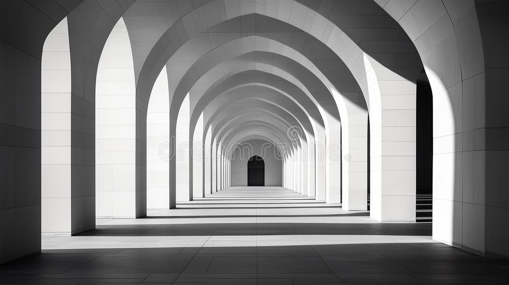 Symmetrical Arches Create a Stunning Visual Effect in Modern ...
