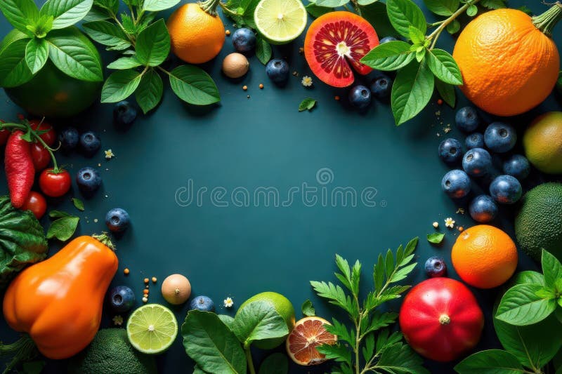 Symmetrical Arrangement of Natural Elements, Creating a Visual Rhythm ...