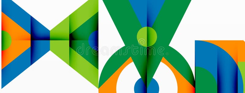 Symmetrical Azure Leaf Logo with Creative Arts Triangle and Petal ...