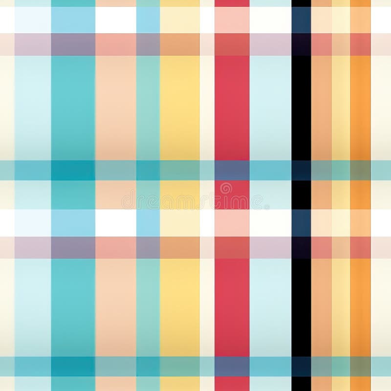 Symmetrical Balance Plaid Stripes Wallpaper AI Generated Stock ...