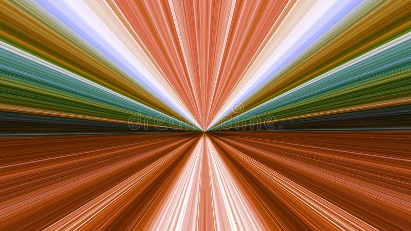 Symmetrical color lines stock illustration. Illustration of lines ...