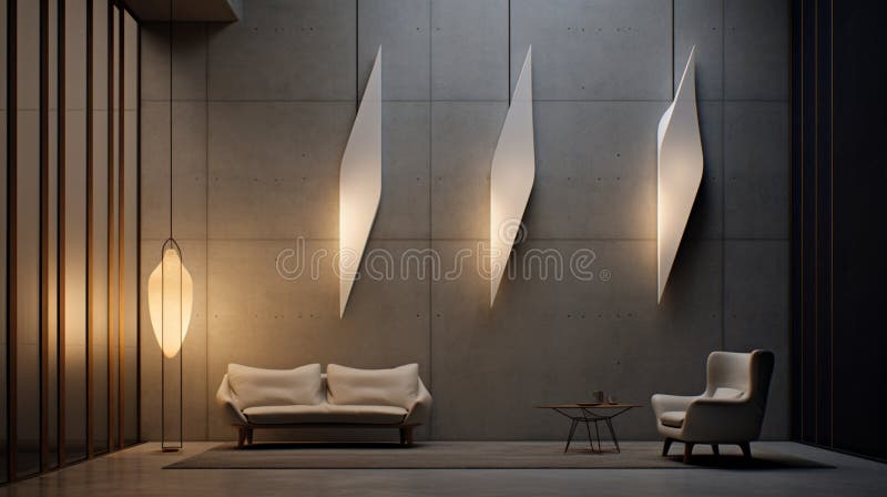 A Symmetrical Composition of Minimalist Forms and Subtle Textures ...