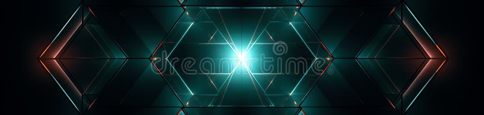Symmetrical Concept, AI Generated Stock Illustration - Illustration of ...