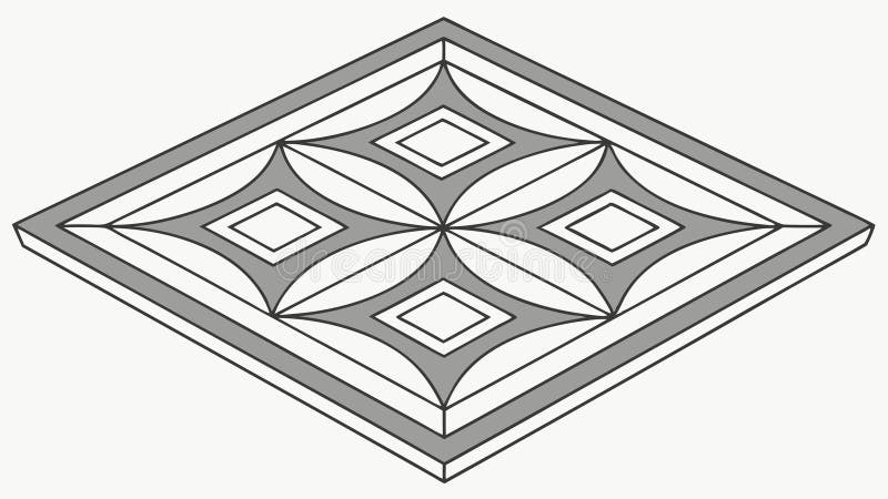 Decorative Tile Pattern Design Vector Stock Illustrations – 615,191 ...