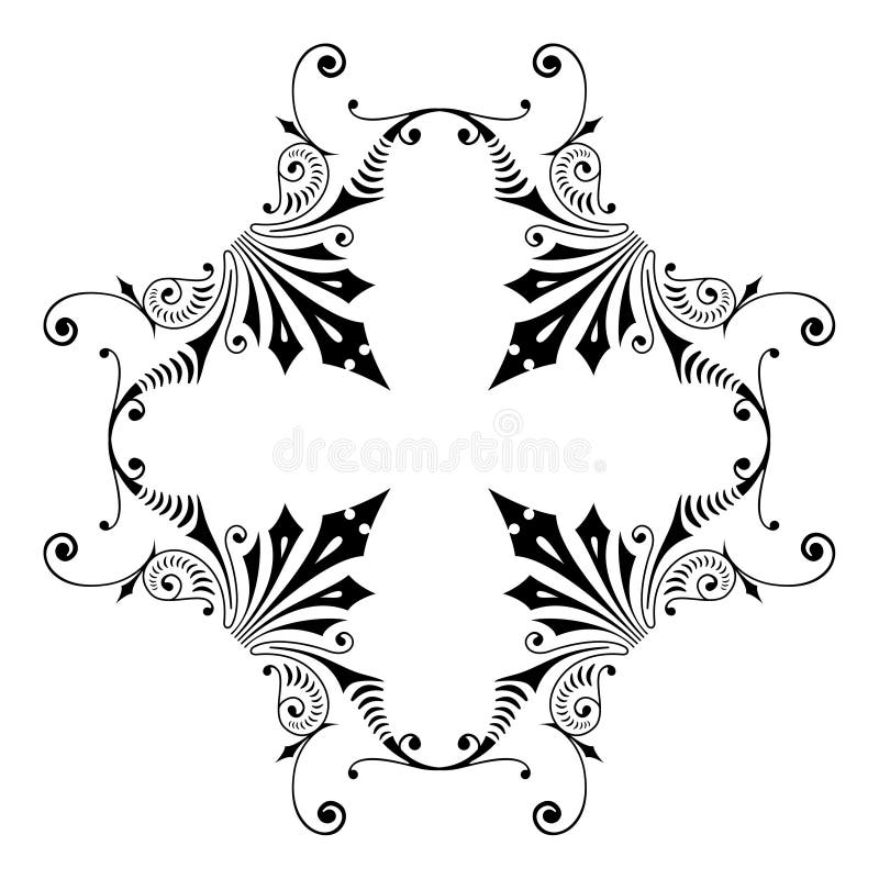 Symmetrical design stock vector. Illustration of background - 1483763