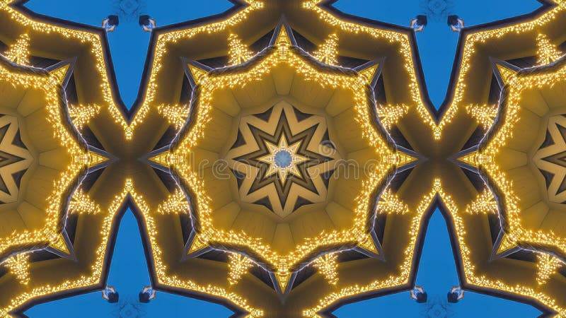 A Symmetrical Design Featuring Circular Patterns and Geometric Shapes ...