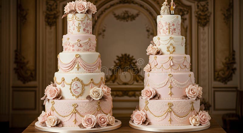 Symmetrical Design Ornate Structures with Soft Lighting and Vintage ...