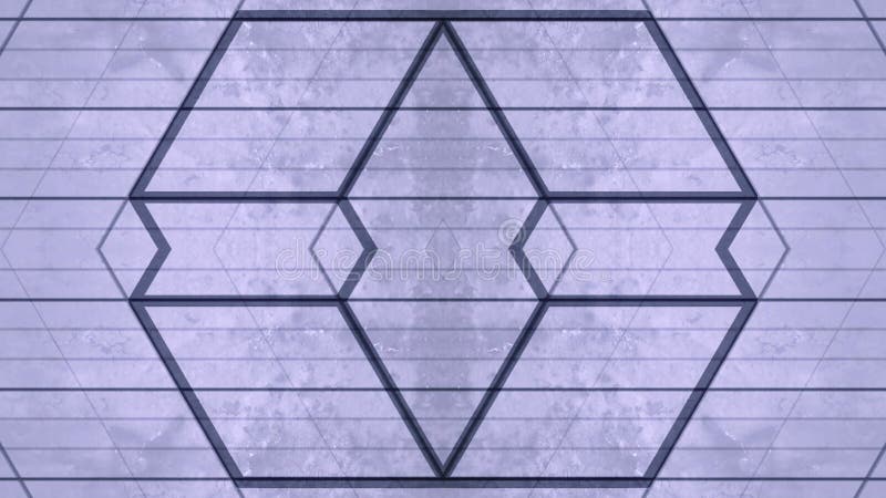 Symmetrical Flat Pattern of Simple Rectangular Shapes. 3d Rendering 4K Stock Video - Video of ...