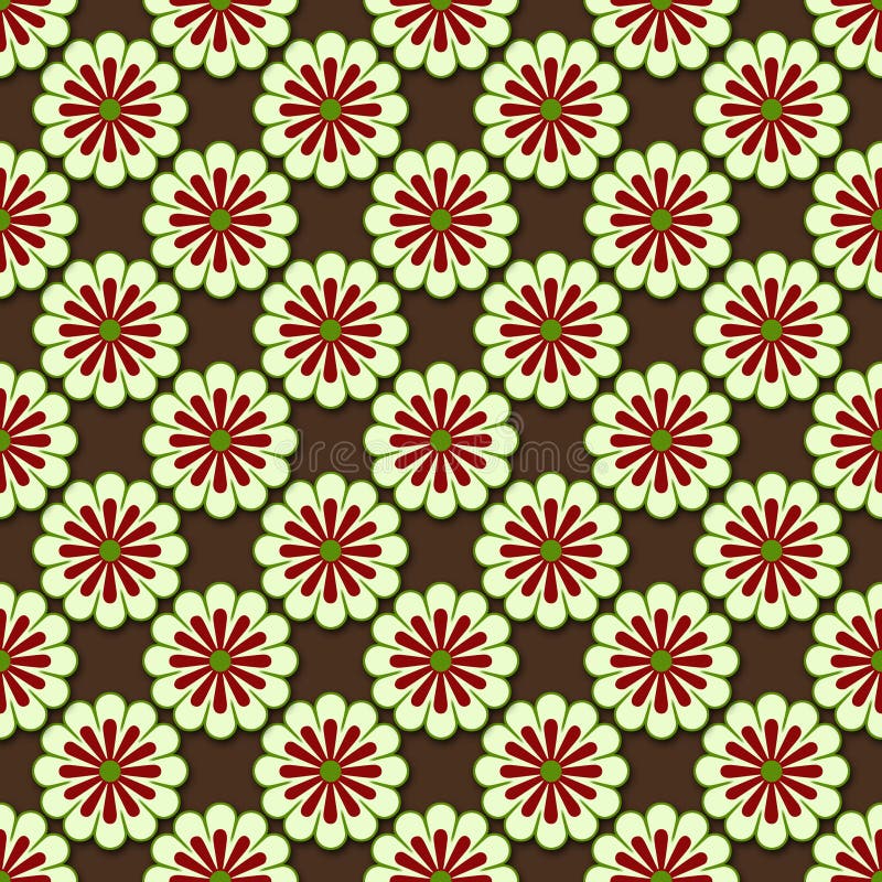 Pink floral pattern stock vector. Illustration of floral - 9048331