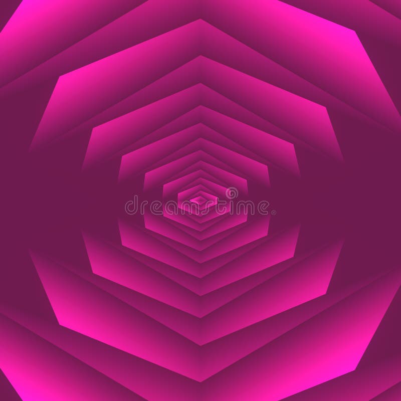 Symmetrical Geometric Background. Design Element. Modern Background. 3d ...