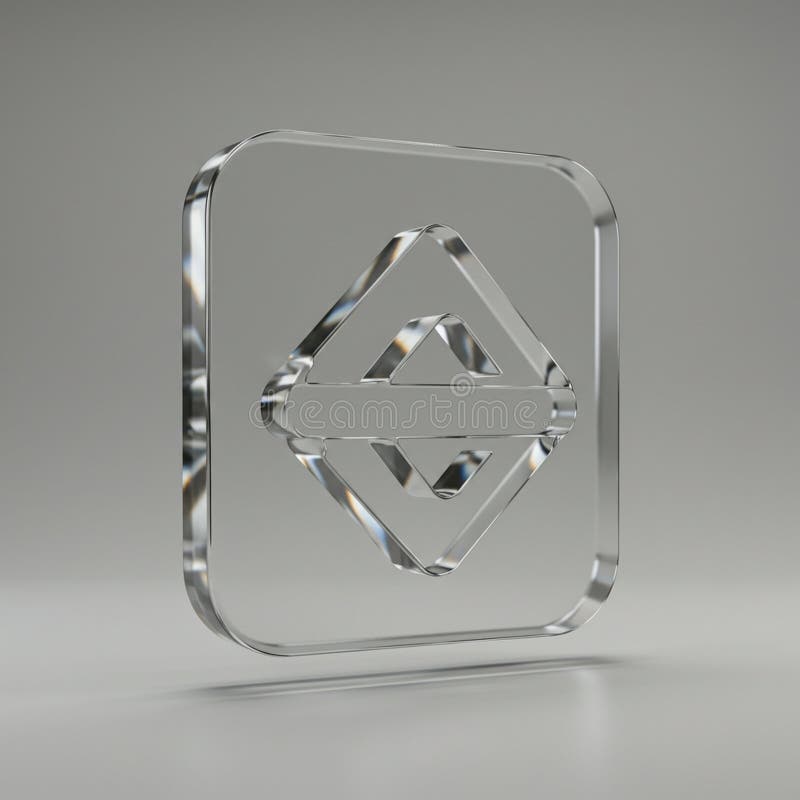 Symmetrical Geometric Logo Design Features a Complex Network of ...