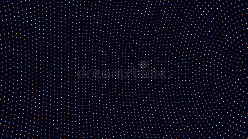 Symmetrical Grid of Dots Sparkles on Dark Canvas Stock Video - Video of ...