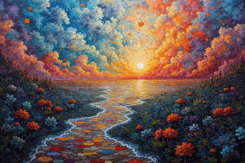 Symmetrical Infinity Explored Stock Illustration - Illustration of ...