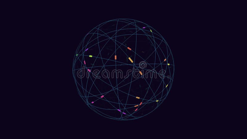 Symmetrical Interconnected Network of Lines and Dots in Circular ... Symmetrical Interconnected Network of Lines and Dots in Circular ...