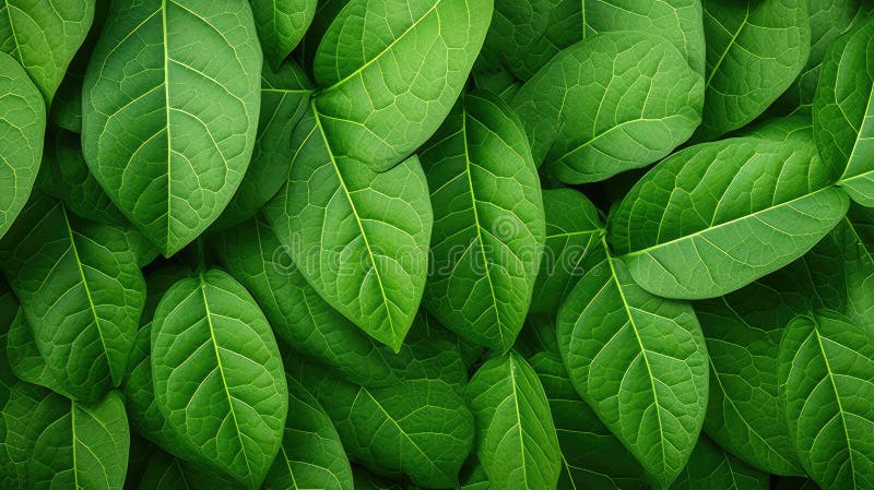 Symmetrical Leaf Pattern Background Stock Illustration - Illustration ...