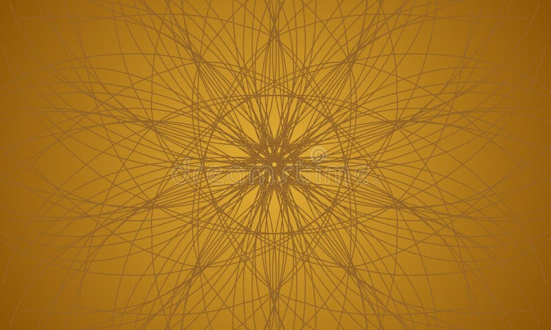 Symmetrical Light Brown Thin Lines Abstract Background Stock ...