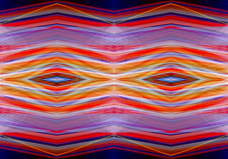 Symmetrical Pattern Design of Diamonds Stock Illustration ...