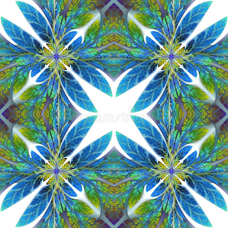 Symmetrical Pattern of the Leaves. You Can Use it for Invitation Stock ...