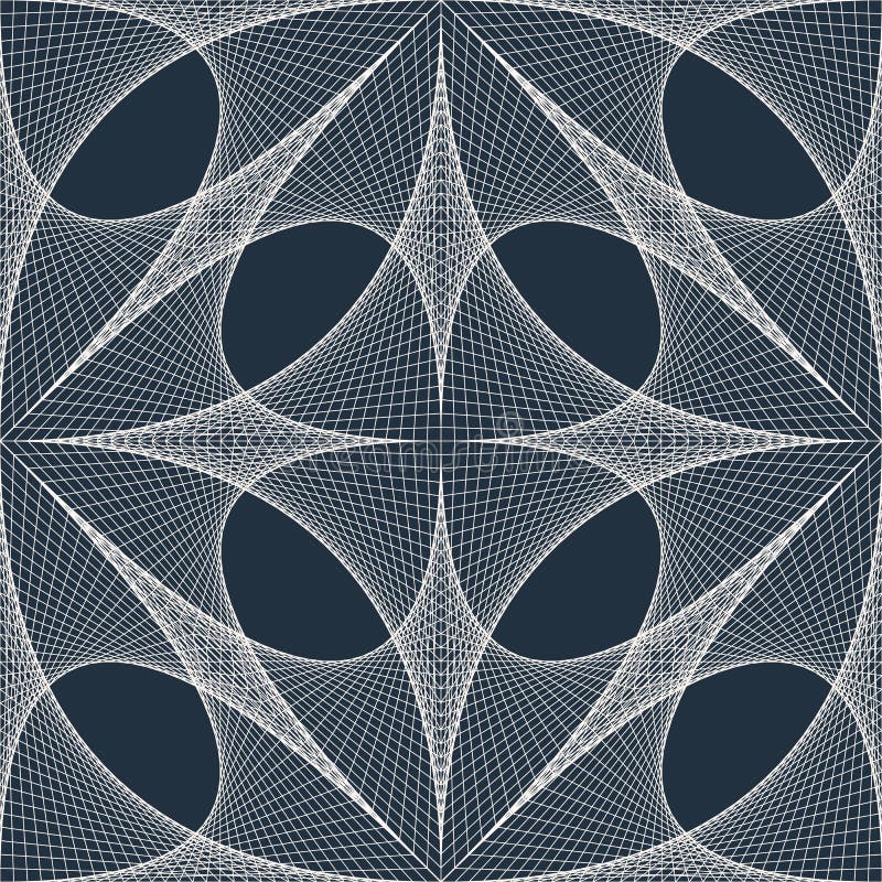 Symmetrical pattern stock vector. Illustration of geometric - 82764935