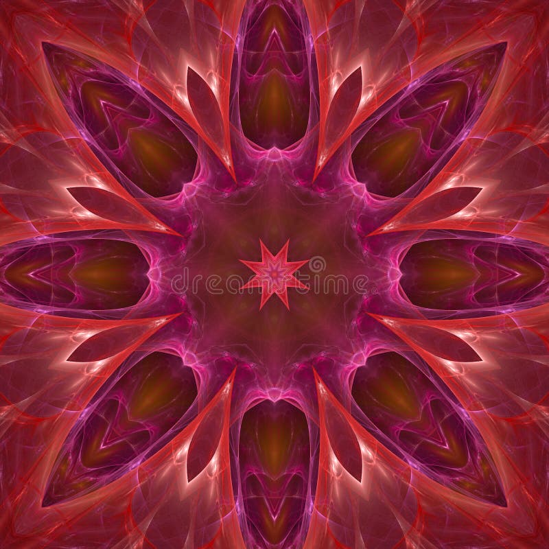 Symmetrical and Repetitive Colors Stock Illustration - Illustration of ...