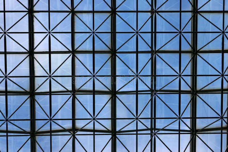 Symmetrical Sky stock photo. Image of closeup, steel, ceiling - 53286