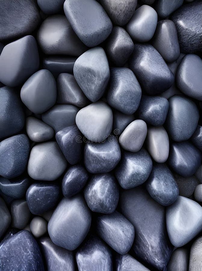 Symmetrical Stone Background in Sharp Focus K Stock Illustration ...